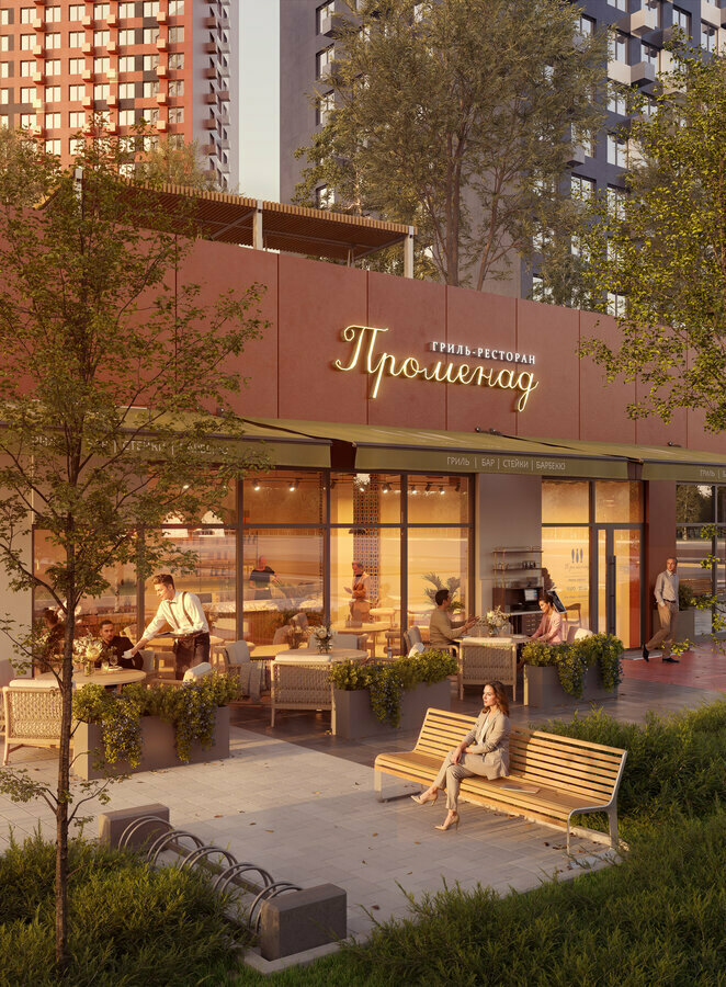 Konut blokları Сити квартал Отрада, Krasnogorsk, foto