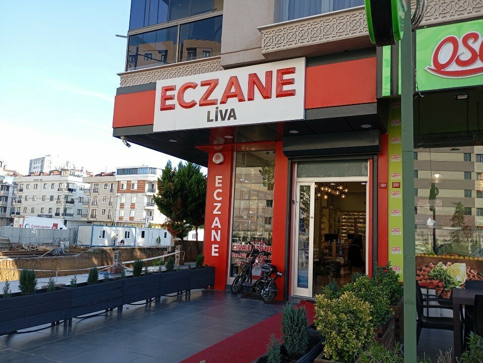 Eczaneler Liva eczanesi, İstanbul, foto