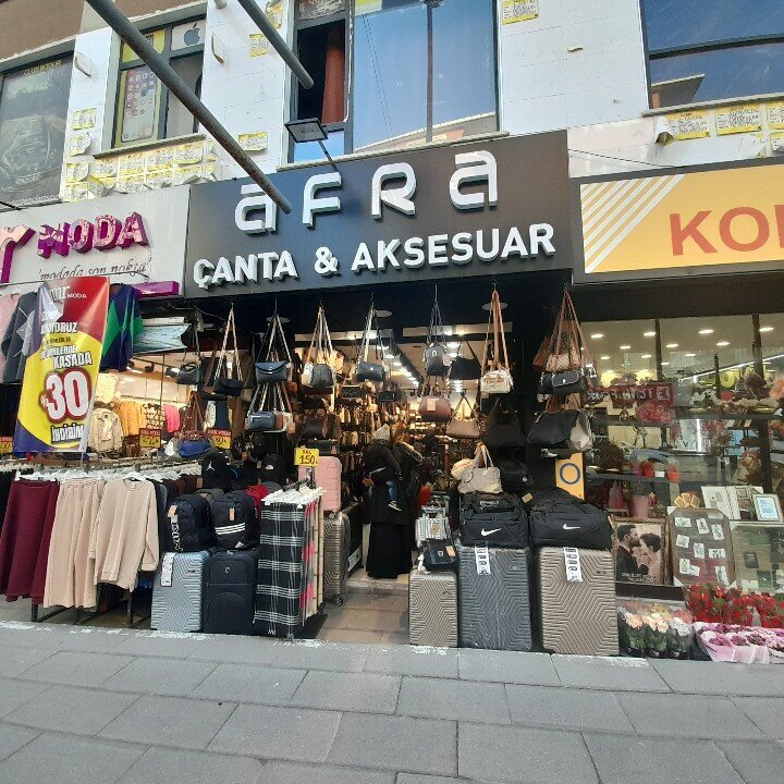 Çanta ve valiz mağazaları Afra, İstanbul, foto