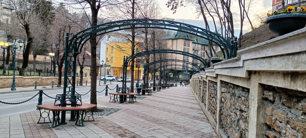 Park, sokak heykeli Кот, Kislovodsk, foto
