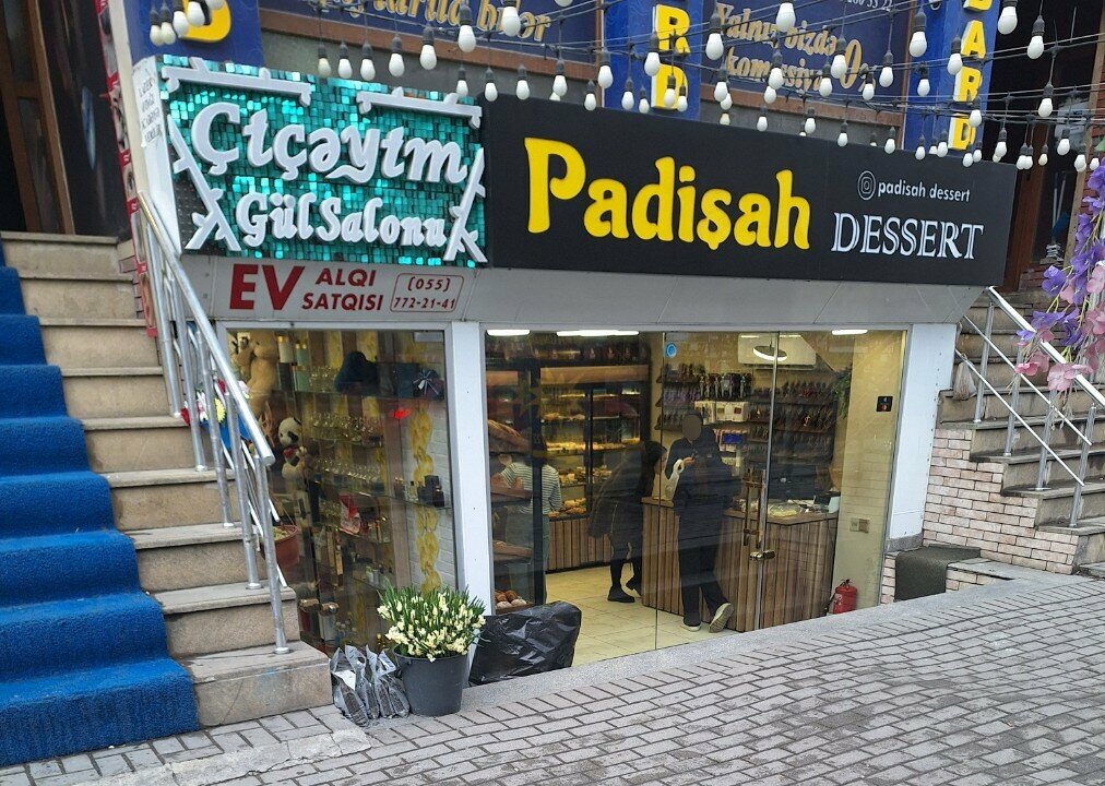 Pasta, şekerleme ve tatlı Padişah Dessert, Bakü, foto