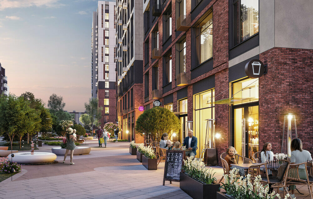 Konut blokları Evolution, Astana, foto