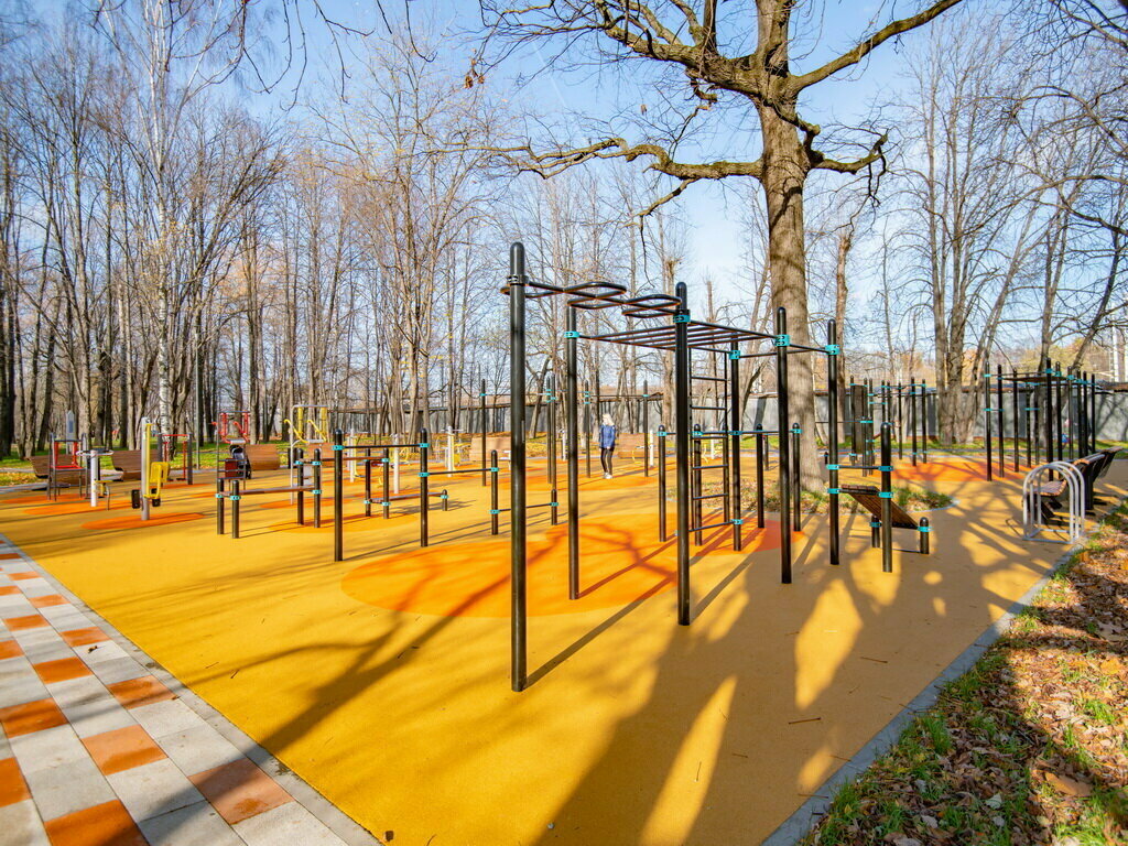 Spor alanı Воркаут, Moskova, foto