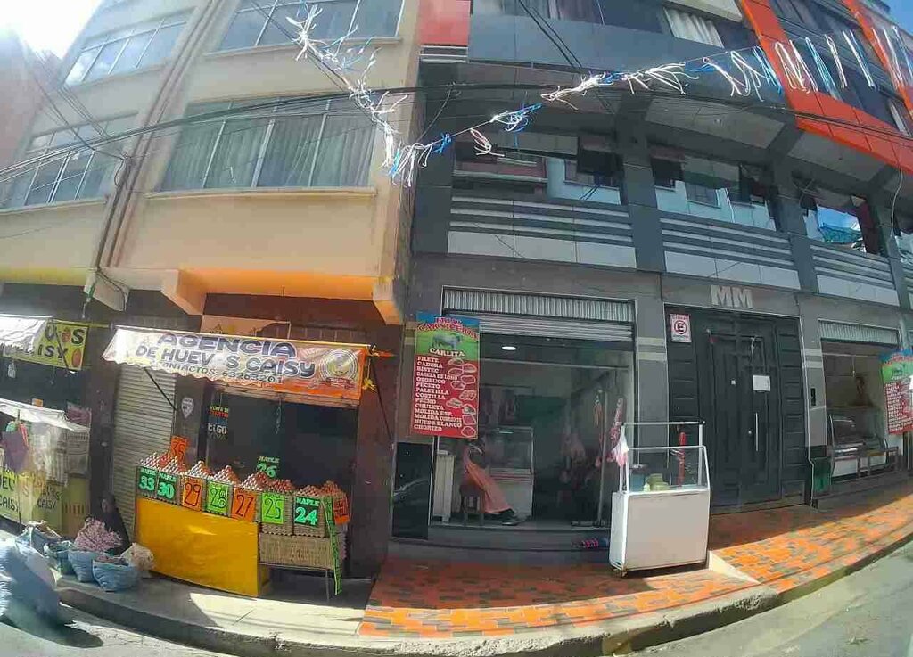 Kasap, şarküteri Carlita, La Paz, foto