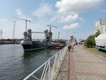 пристань Музей Мирового Океана (Kaliningrad, Petra Velikogo Embankment), i̇skele  Kaliningrad'dan