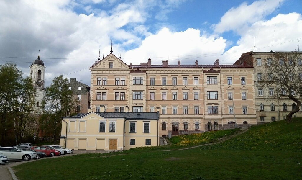 Turistik yerler Жилой дом Г. Франкенхаузера, Vyborg, foto