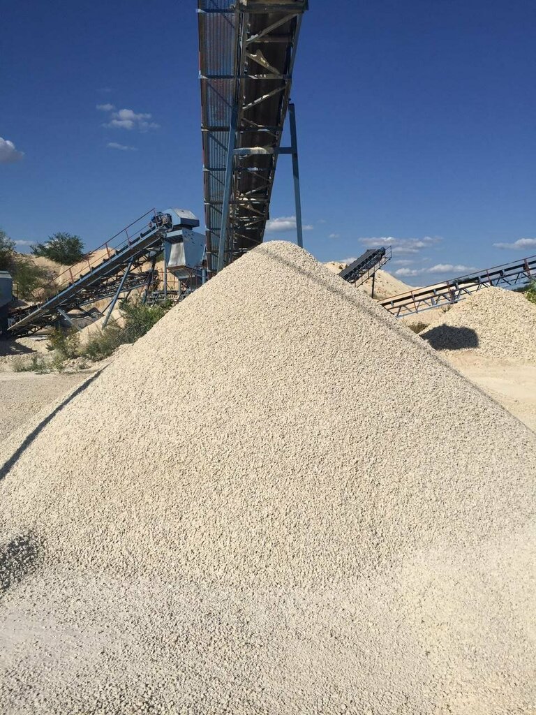 Endüstriyel mineraller Каменный карьер Иргизский, Saratovskaya oblastı, foto