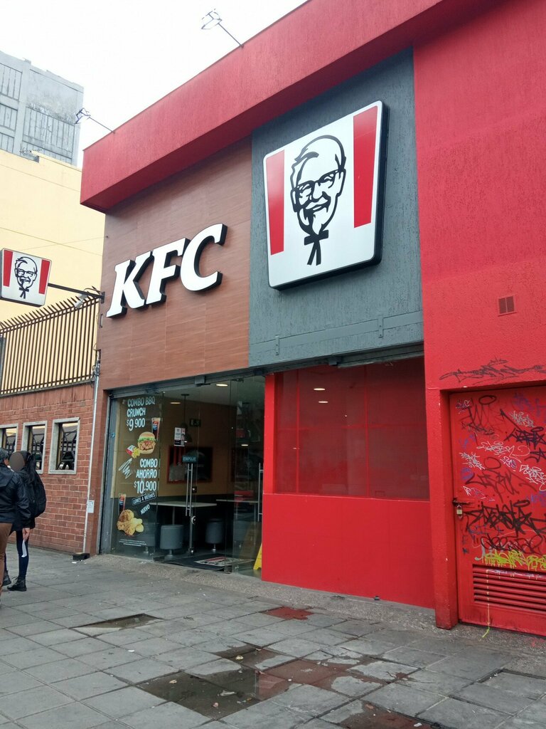Fast food KFC, Bogota, foto