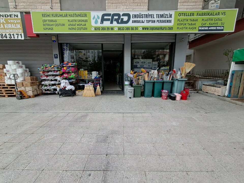 Ev temizlik ürünleri Frd Endüstriyel Temizlik Ambalaj Toptan Perakende, Ankara, foto