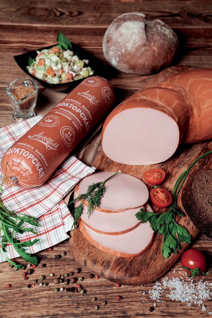 Kasap, şarküteri Ancom, Saint‑Petersburg, foto