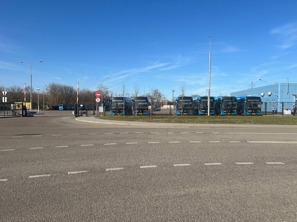 Toplu taşıma yönetimi ve bakımı Отстойно-разворотная площадка МЦД Курьяново, Moskova, foto