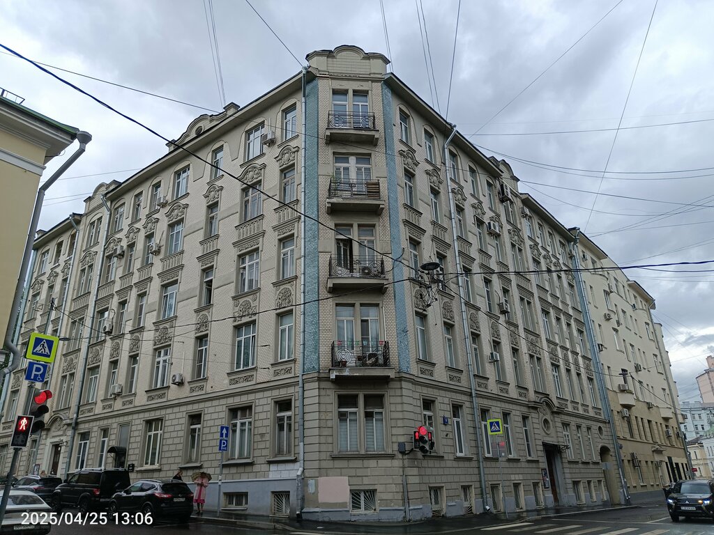 Turistik yerler Доходный дом, архитектор О.Г. Пиотрович, Moskova, foto