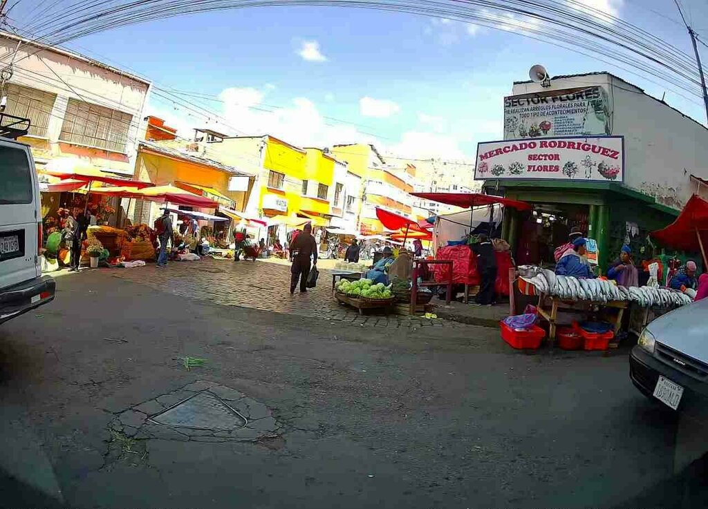 Pazarlar ve çarşılar Market Rodriguez, La Paz, foto