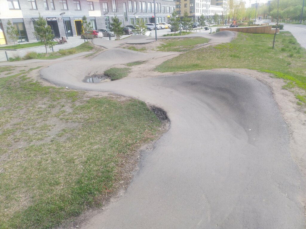 Kaykay parkı Памп-трек, Tiumen, foto