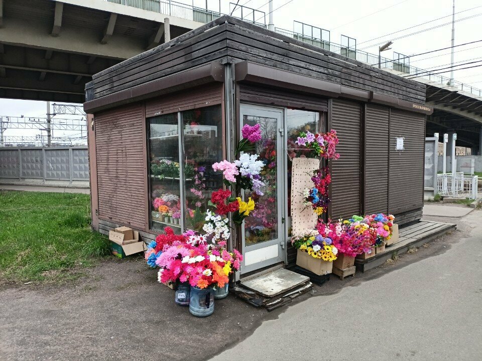 Yapay bitki ve çiçek Цветы, Saint‑Petersburg, foto