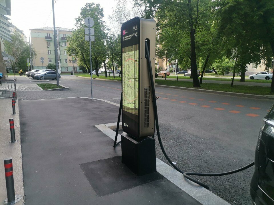 Elektrikli oto şarj istasyonları Electro. cars, Moskova, foto