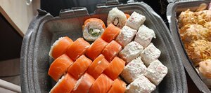 Suşi restoranı I love sushi, Moskova, foto