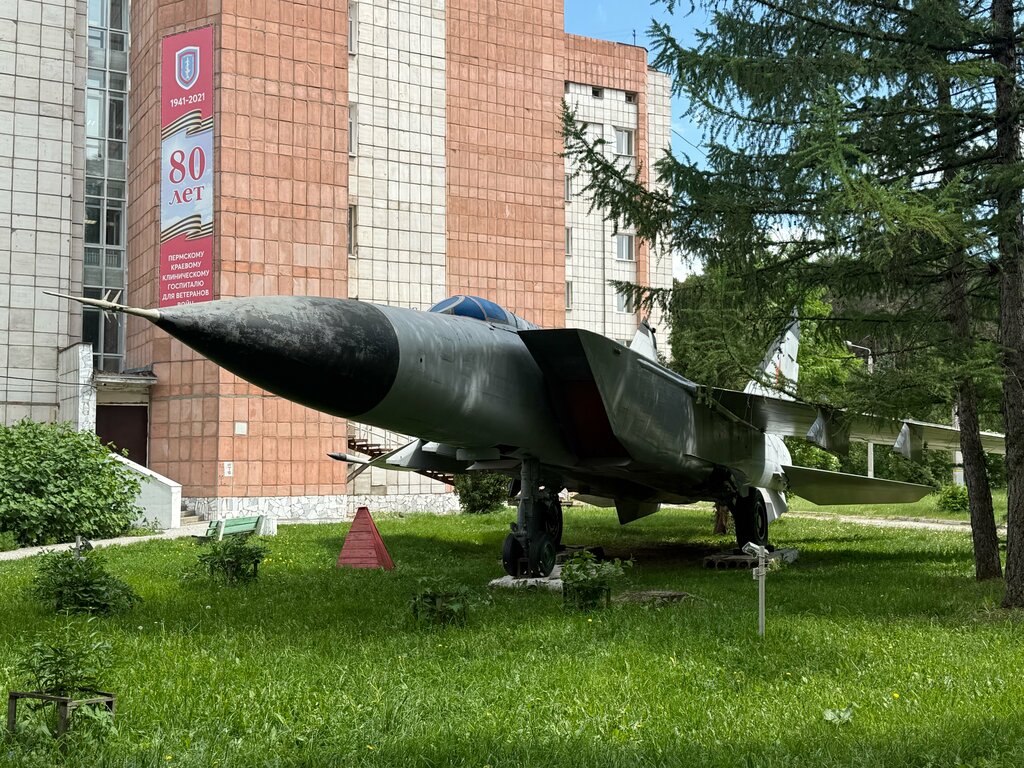 Teknoloji anıtı Истребитель-перехватчик МиГ-25, Perm, foto