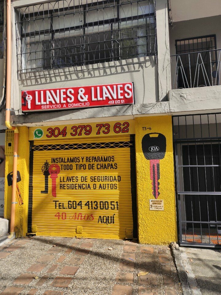 Anahtarların imalatı ve onarımı Keys and Keys, Medellin, foto