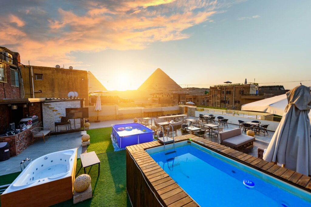 Otel Cozy Studios Pyramids View, , foto