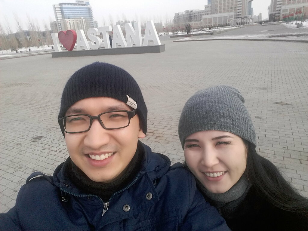 Pazarlar ve çarşılar Dimash, Akmola eyaleti, foto