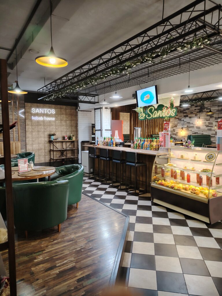 Kahve dükkanları Santos, Pavlodar, foto