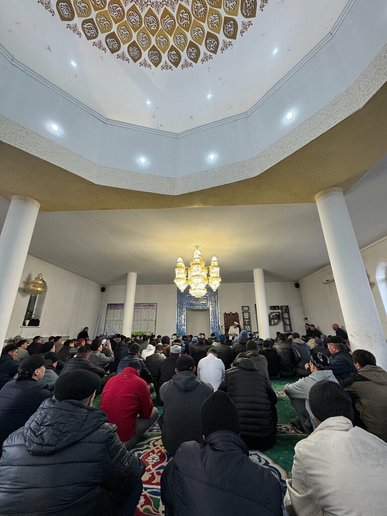 Cami Kerbulak District Central Mosque, Zhetysu ili, foto