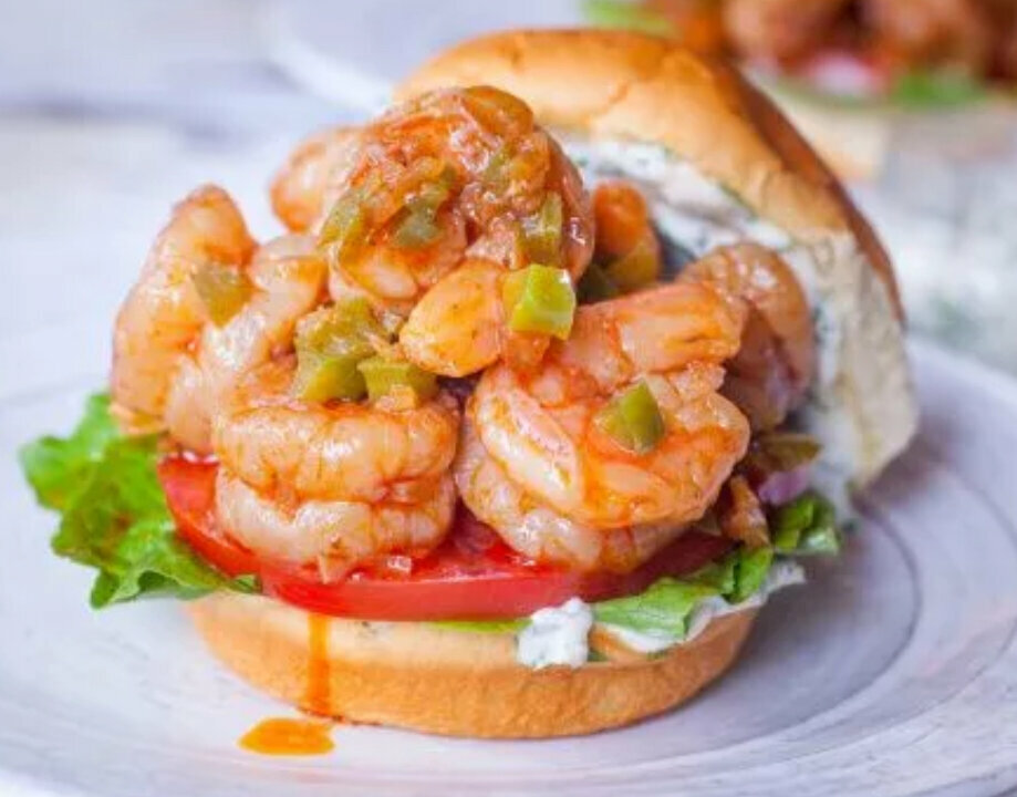 Kafe Prawns Burger, Moskova, foto