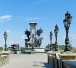 Король Артур и королева Гвиневра (Rechnoy pereulok No:8, selo Khryashchyovka), park, sokak heykeli  Samarskaya oblastından