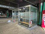 Smoking area (bulvar Arkhitektorov No:35), sigara içme alanı  Omsk'tan