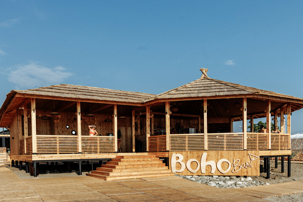 Kafe Boho beach Cafe, Gagra, foto
