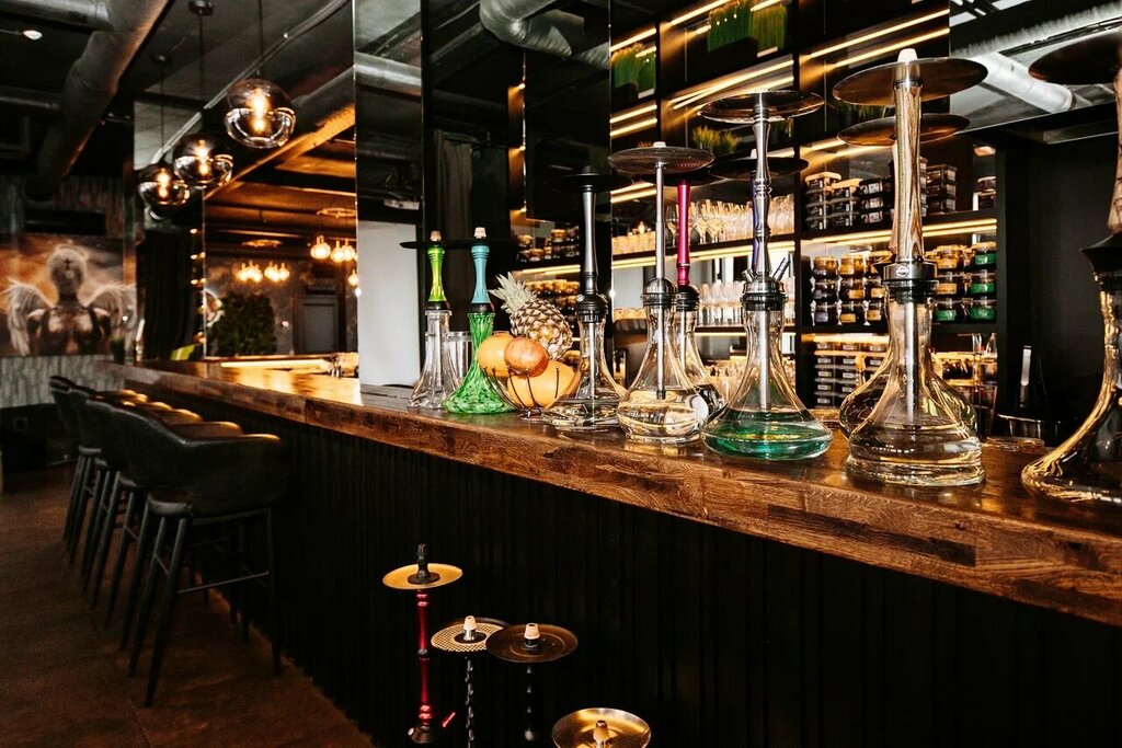 Nargile kafeler Totem Night Lounge, Moskova, foto