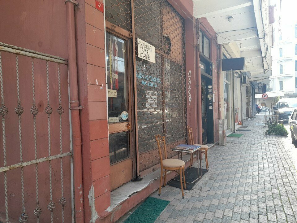 Ayakkabı tamiri Ayakkabı Tamircisi, İstanbul, foto