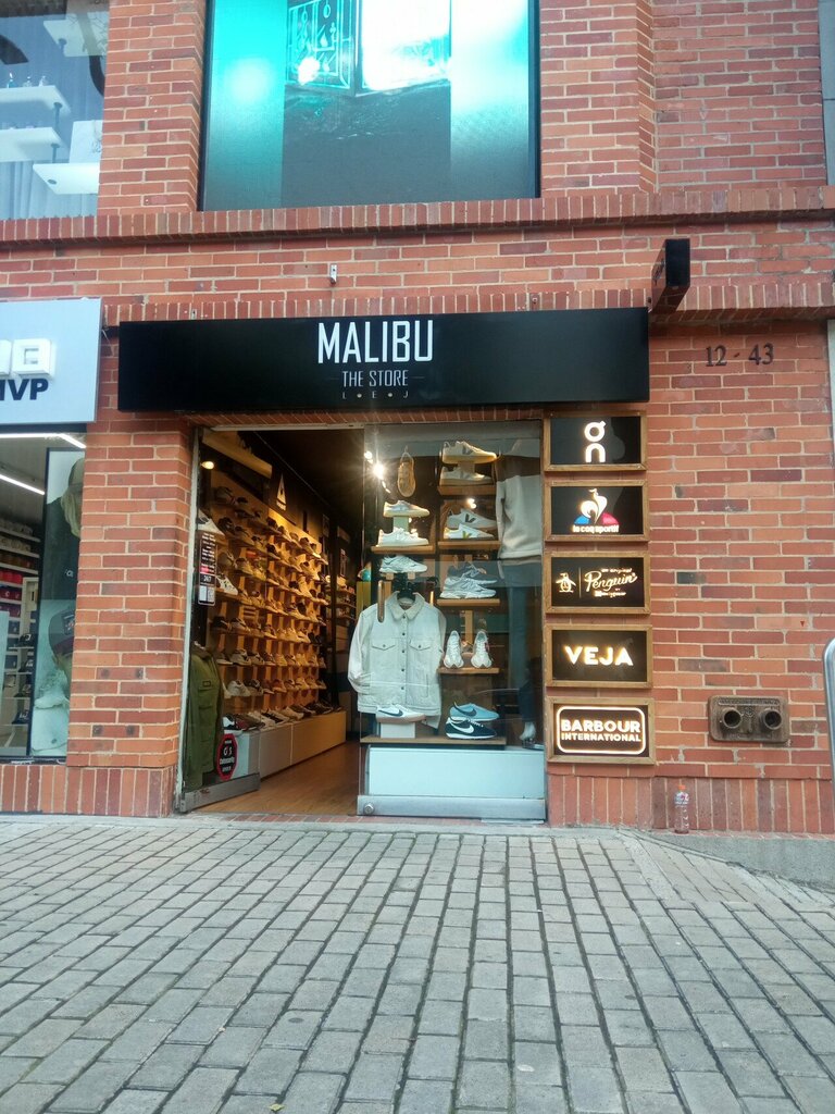 Dış giyim mağazası Malibu, Bogota, foto