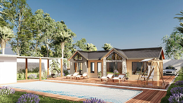 Yazlık ev inşaatı River Wood - Ahşap Ev, Bungalov, Tiny House, Bursa, foto