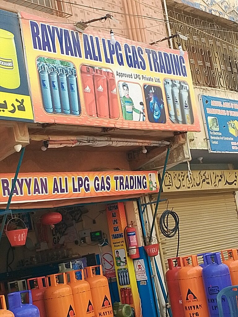 Otogaz dolum istasyonu Rayyan ali, Karaçi, foto