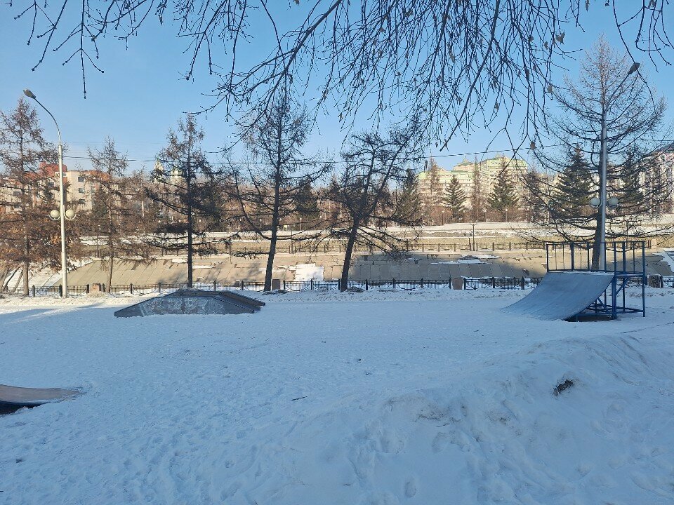 Kaykay parkı Скейт-парк, Krasnoyarsk, foto