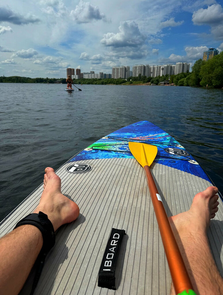 Kürek sörfü Sap rental serebryaniy bor, Moskova, foto
