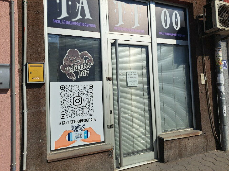 Dövmeciler Taz Tattoo, Belgrad, foto
