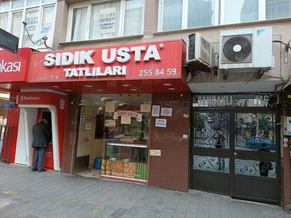Pasta, şekerleme ve tatlı Sıdıķ usta tatlıları, İzmir, foto