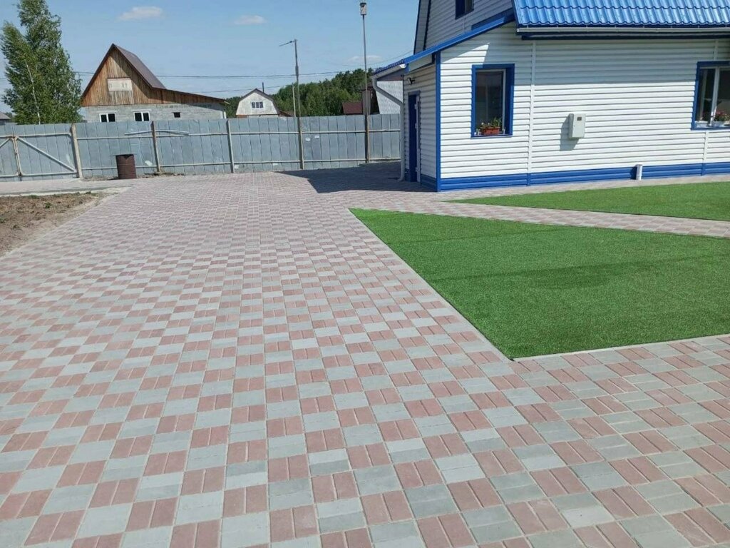 Kaldırım taşları EkoPromStroy, Tiumen, foto