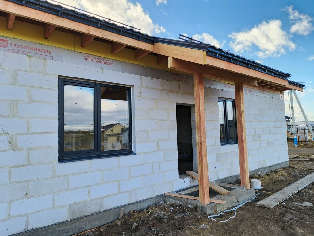 Yazlık ev inşaatı RusLiderStroy, Moskova, foto