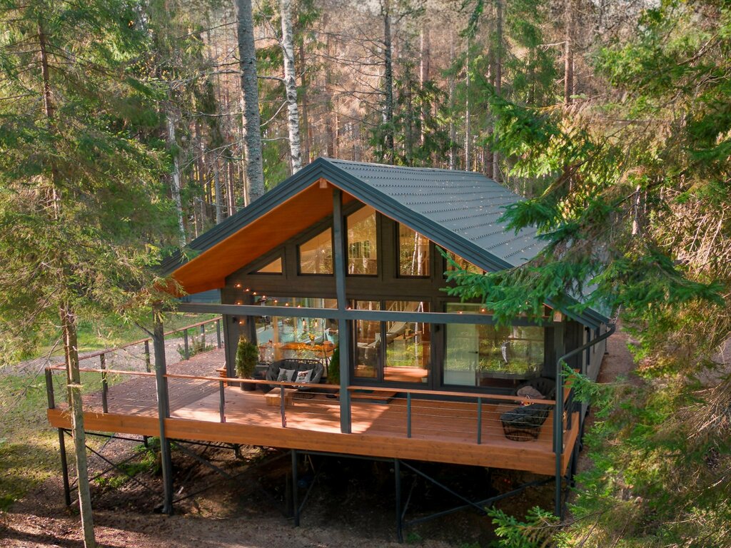 Konuk evi Fox in forest, Saint‑Petersburg ve Leningradskaya oblastı, foto