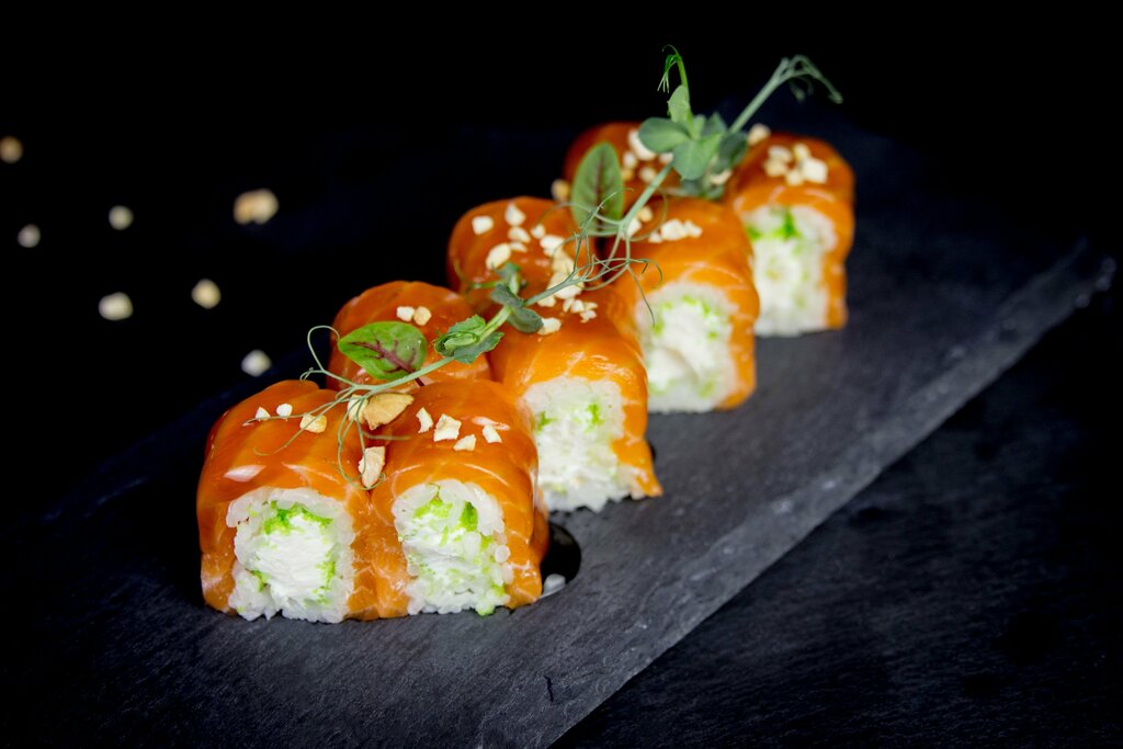 Suşi restoranı Империя Вкуса, Novosibirsk, foto