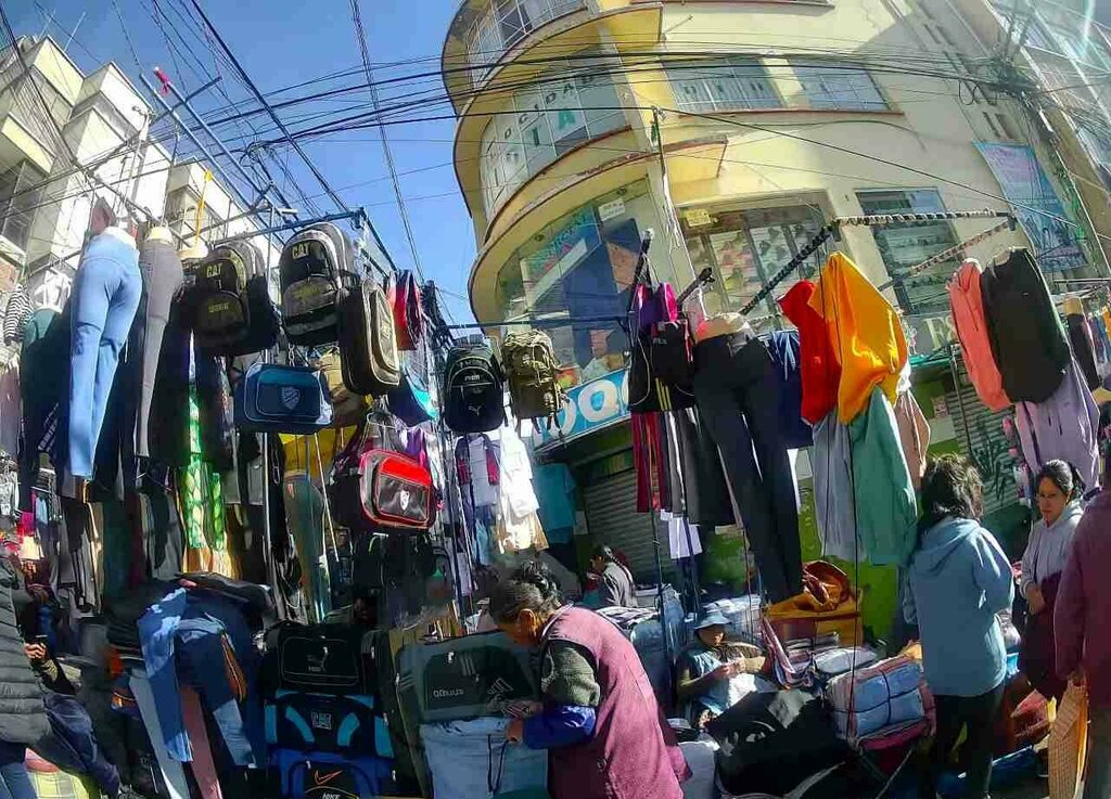 Mini-market Market Post, La Paz, foto