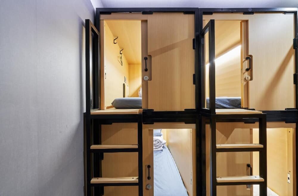Pansiyonlar, hosteller The Capsule Myeongdong, Seul, foto
