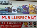 M S lubricant (13th Commercial Street No:8C, Defence Housing Authority, DHA Phase 2 Extension), motor yağları  Karaçi'den