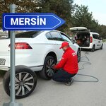 Lastikçi Hamit Usta (Mersin, Akdeniz, Bahçe Mah., Burhan Felek Cad., 55A), jant ve lastikçiler  Mersin'den