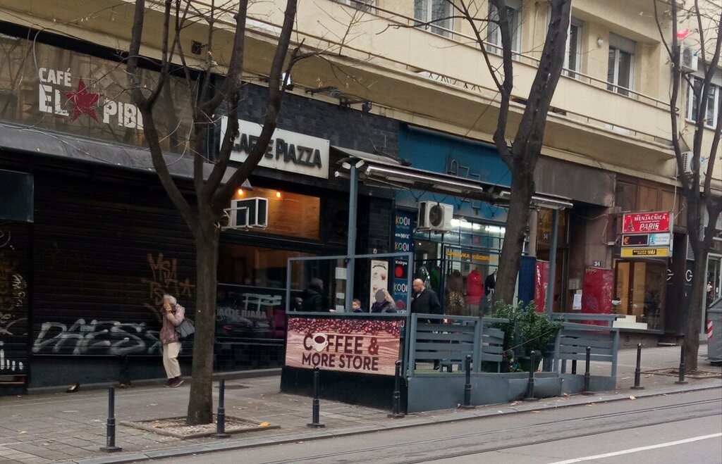 Kafe Restoran Piazza, Belgrad, foto