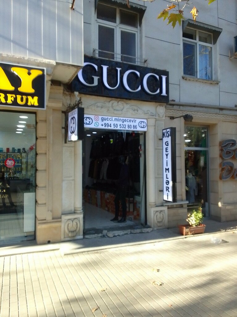 Giyim mağazası Gucci Kişi Geyimləri, Mingeçevir, foto